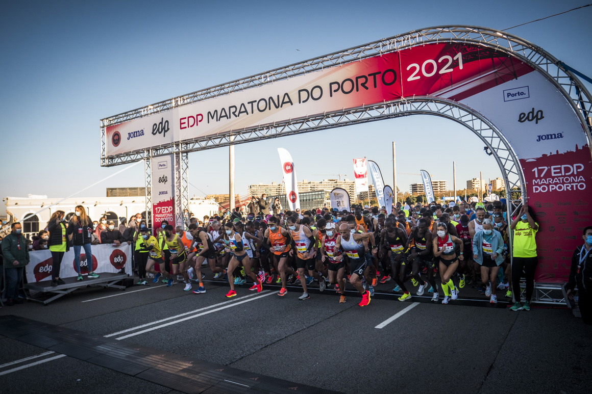 Maratona do Porto com oito mil à partida e um novo recorde à chegada ...