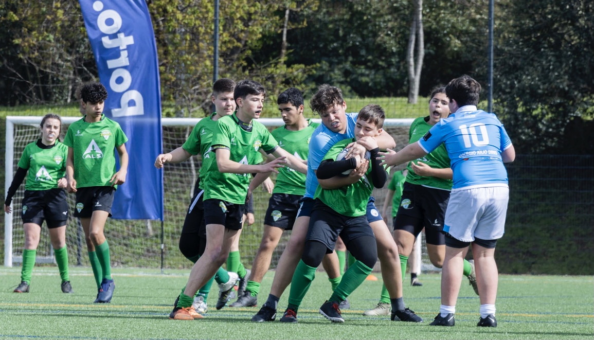 No Dia do Pai os filhos foram as estrelas no torneio de rugby de ...